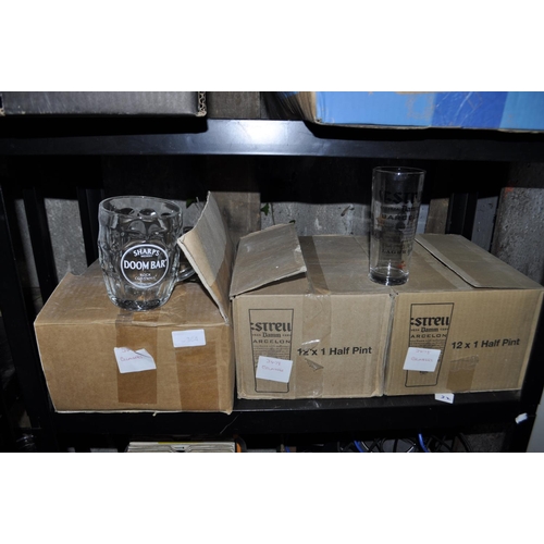 QTY OF GLASSES INC WSTREU, DOOM BAR ETC