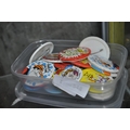 BOX OF BADGES