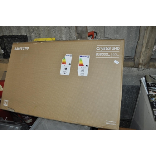 BRAND NEW BOXED CRYSTAL UHD BU8000 CLASS 50" SMART TV WITH IN BUILT ...