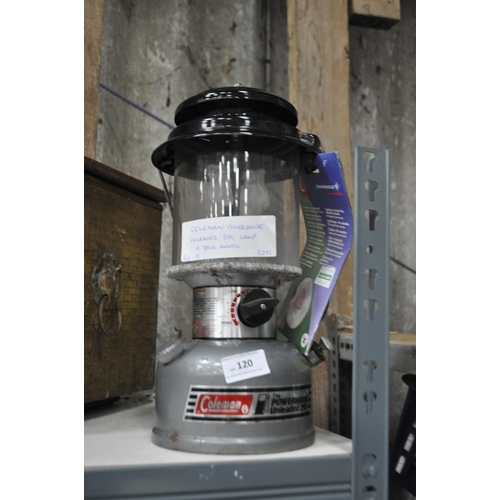 COLEMAN POWERHOUSE UNLEADED 295 LAMP AND SPARE MANTLE