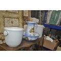 A COLLECTION OF COLLECTIBLE CHINA INC VINTAGE WASH JUG AND BOWL PLUS 2 ...