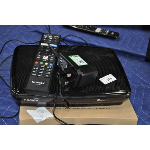 A HUMAX FVP5000T FREEVIEW PLAY PLUS BOXED DIGITAL TV ARIAL