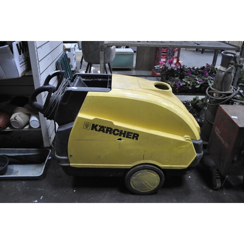 A Karcher HDS745 heavy-duty commercial eco steam cleaner