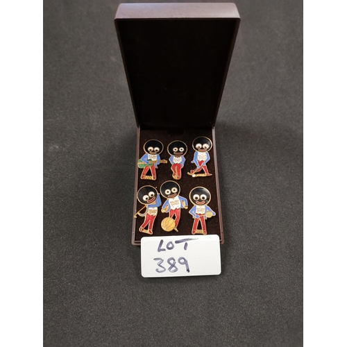 Vintage 1940s Robertson Golly brooch collection