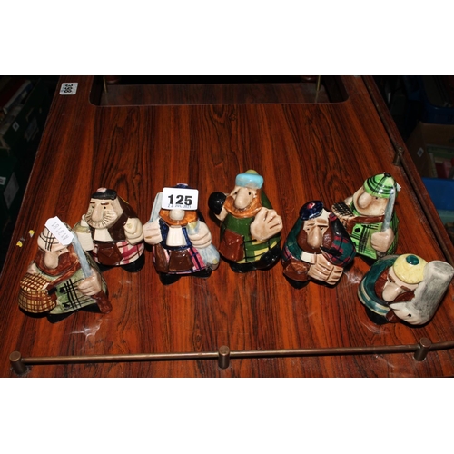 Seven Marlaw of Hamilton Scottish figures