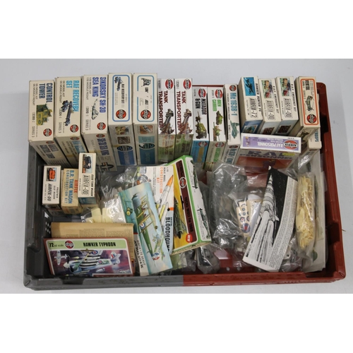 Airfix plastic model construction kits including: 03304-8 RAF Recovery ...