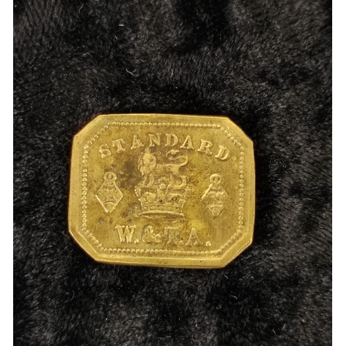 Selection of Victorian tokens and gaming tokens to include nine 1837 To ...