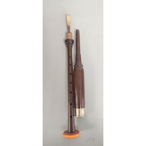 Bag Pipes Rose Wood Full Ivory Color Mount (Plastic) - Scottish ...