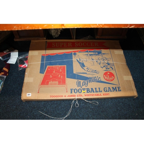 Super Soccer magnetic football game by Toogood & Jones Ltd.