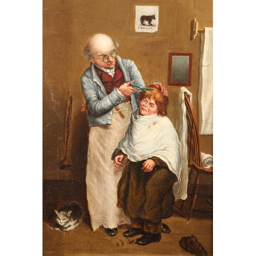 Alec Fraser (Scottish Active 1893-1939) Swept framed oil on panel 'At ...
