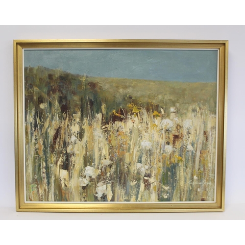 Perpetua Pope (Scottish 1916-2013)."Roadside Islay".Oil on canvas.59cm ...