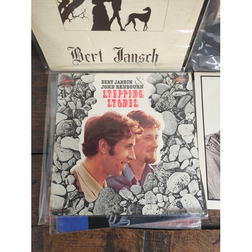 Collection of Bert Jansch records to include Rosemary Jane, Birthday Blues, Bert and John, etc (6)