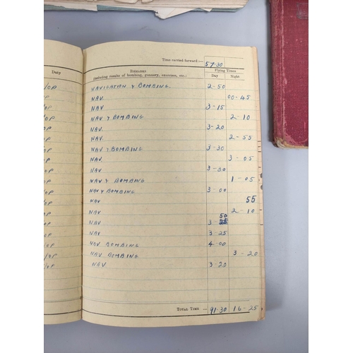 Collection of ephemera belonging to F/Sgt T. Powley including WW2 RAF ...