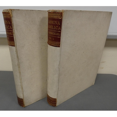 CARMICHAEL ALEXANDER. Carmina Gadelica, Hymns & Incantations ... Orally ...