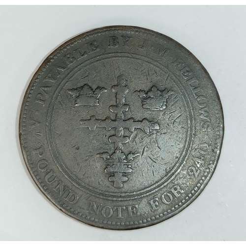 British 19th century Trade Tokens: lot comprising of an 1812 Birmingham ...