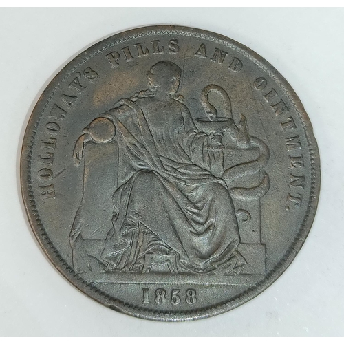 British 19th century Trade Tokens: lot comprising of an 1812 Birmingham ...