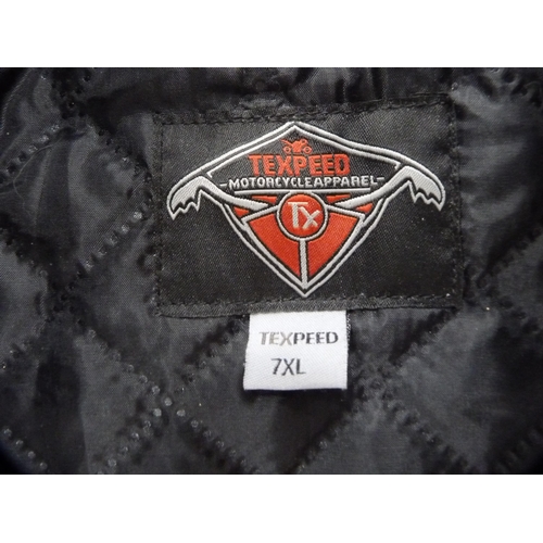 Texpeed motorbike jacket, size 7XL.