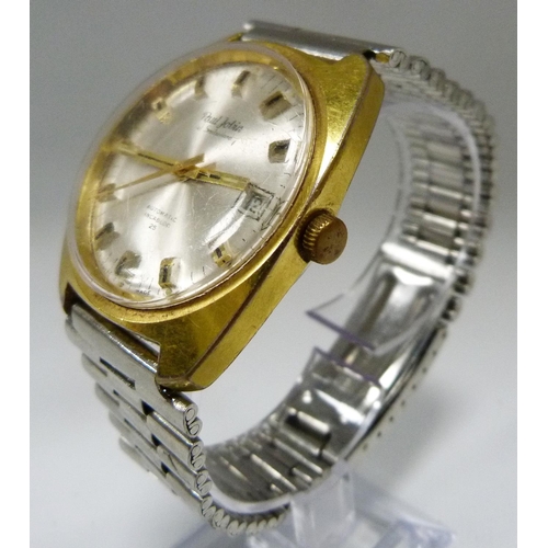 Paul Jobin: of Switzerland 25 jewels automatic incabloc gents ...