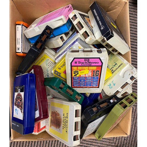 Eight track JVC player, Philips N4308 back back recording, Sony tape ...