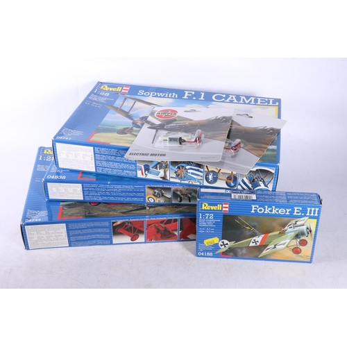 Revell model kits to include a Fokker E3, a Hudson MKII Patrol Bomber ...