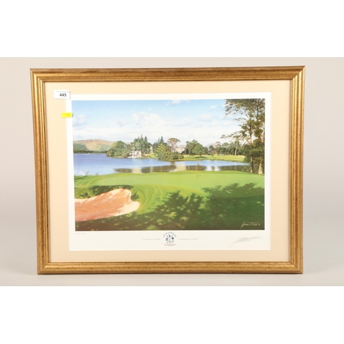 Graeme W. Baxter, signed framed prints of Loch Lomond Golf Club. Prints ...