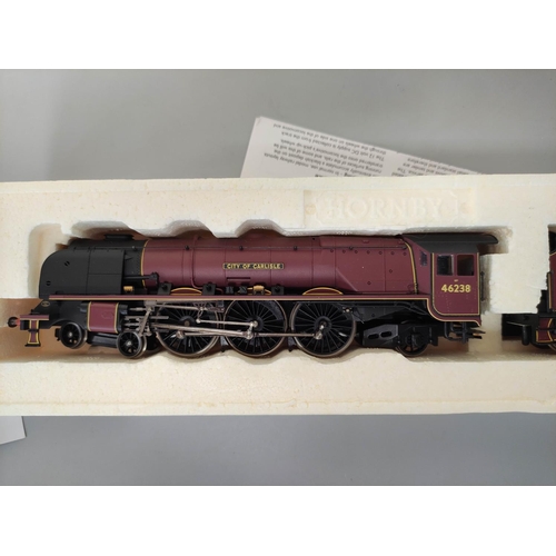 Hornby. Two boxed 00 gauge Super Detail locos to include BR Duchess ...