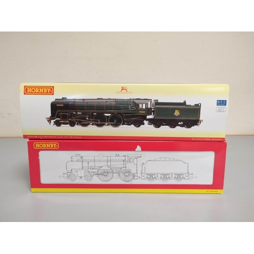 Hornby. Two boxed 00 gauge locos to include BR 4-4-0 engine and tender ...