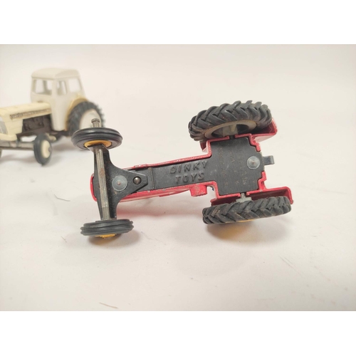 Dinky Toys. Six diecast tractors to include three Field Marshall ...