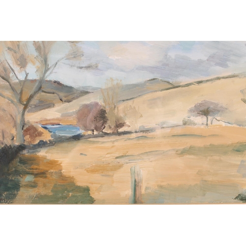 D G BAILLIE, early autumn landscape, oil painting, signed lower left ...