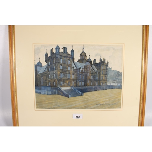 RICHARD DEMARCO (Scottish b1930), George Heriots School 1962 ...