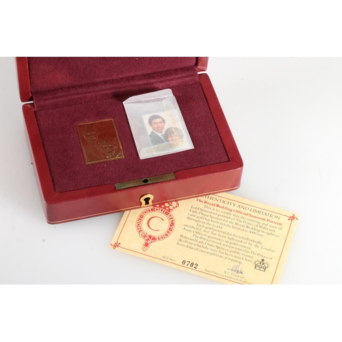 Hallmark Replicas Limited The Coronation Issue 18ct gold proof stamp ...