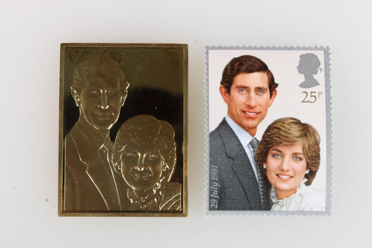 Hallmark Replicas Limited The Coronation Issue 18ct gold proof stamp ...