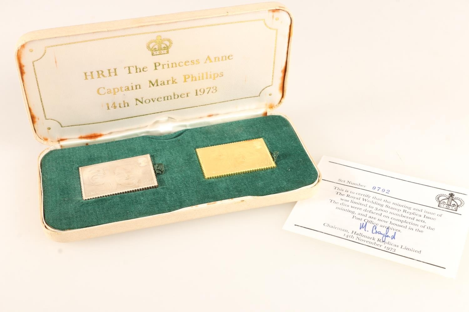 Hallmark Replicas Limited The Royal Wedding Stamp Replicas HRH The ...