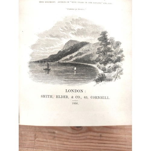 BUTLER STONEY CAPT. H. A Residence in Tasmania With A Descriptive Tour ...