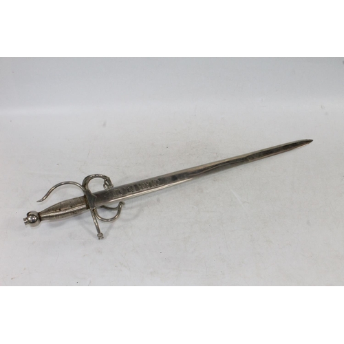 Spanish rapier style sword, the blade with inscription 'Colada Del Cid ...