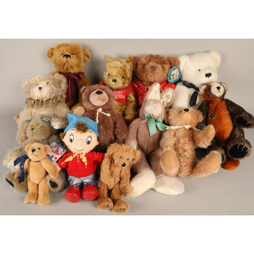Assorted teddy bears to include Dean's, Bear Factory, Gund 'Pooh ...