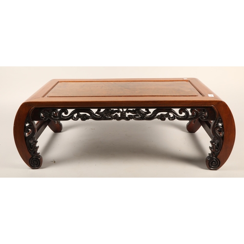 Oriental style coffee table in form of an altar table