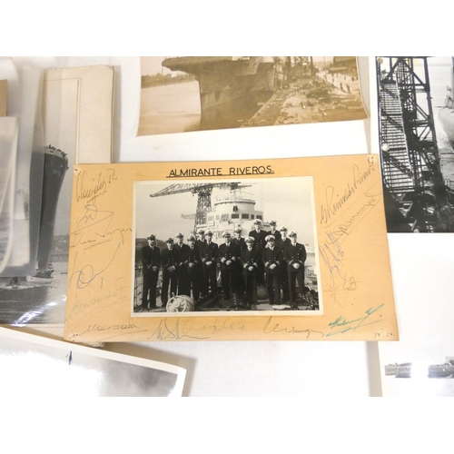 Shipbuilding - Barrow in Furness. Collection of 20 photographs of ...
