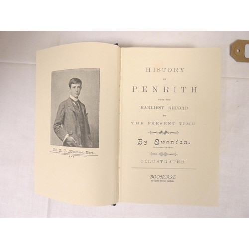 (FURNESS WILLIAM). History of Penrith by Ewanian. Frontis & illus. Dark ...