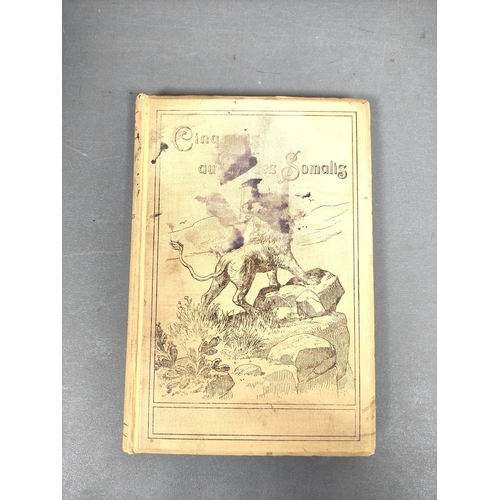 GHIKA PRINCE NICOLAS D. Cinq Mois au Pays des Somalis. Half title with ...