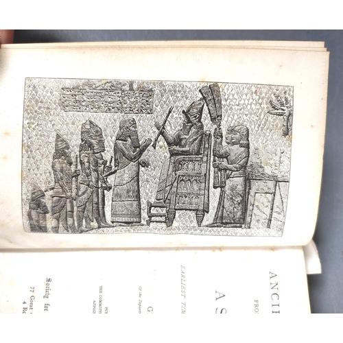 SMITH GEORGE. Ancient History from the Monuments, Assyria, bound with ...