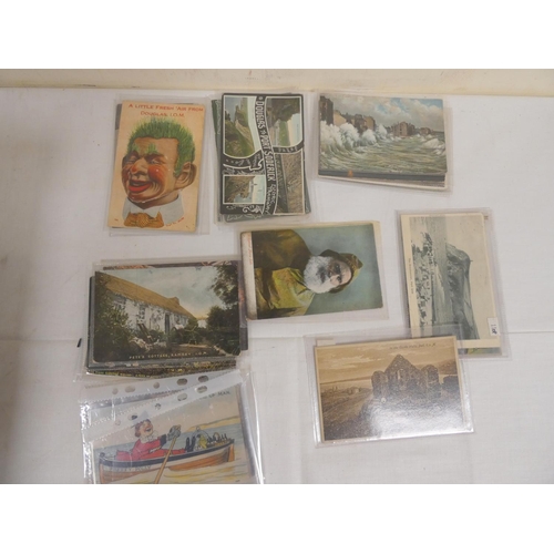 Postcards. Extensive collection of approx. 400 old postcards, mainly ...