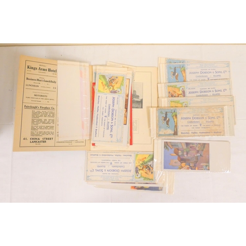 Ephemera - Blotters. A collection of 26 pictorial advertising blotters ...