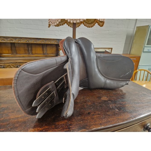 Sandringham Saddlery showjumping saddle