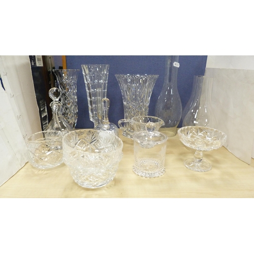 Collection of crystal and cut glass to include two boxed sets of ...