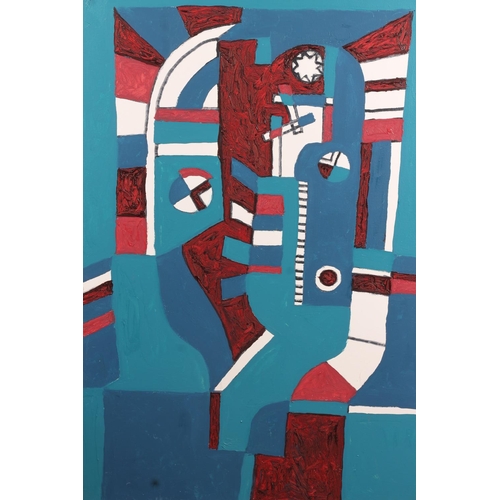 ERIC RITCHIE (Scottish b1934), abstract, oil painting on canvas ...