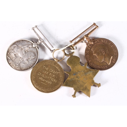 Medals of 51673 Sapper James Howden of the Royal Engineers comprising ...