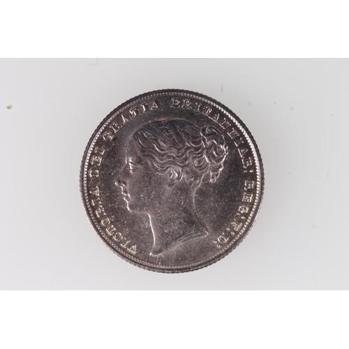 UNITED KINGDOM Queen Victoria (1837-1901) silver shilling 1846 UNC ...