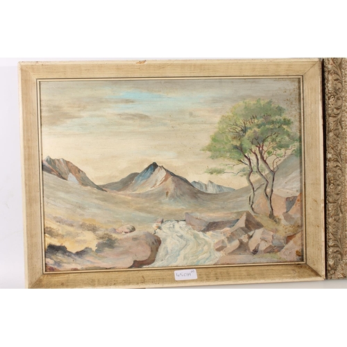 DAVID T MURTON, Winter Lane, oil painting on board, signed lower right ...