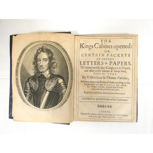 KING CHARLES THE FIRST. The Kings Cabinet Opened or Certain Packets of ...